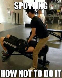 Gym Rat Guide to Being a Good Spotter for Strangers